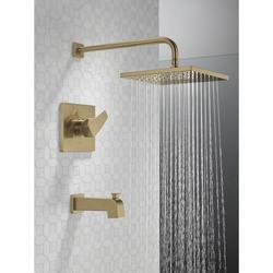Delta® Modern™ Monitor® 14 Series Spotshield Brushed Nickel Raincan ...
