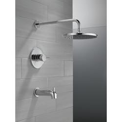 Delta® Modern™ Monitor® 14 Series Chrome Raincan Bathtub Shower Faucet ...