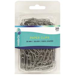 WriteCo® Silver Vinyl Coated Paper Clips - 200 pack at Menards®