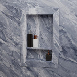 FlexStone® 17" x 26" Beaumont Recessed Shampoo Caddy at Menards®