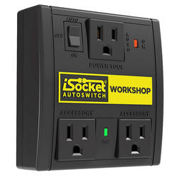 WORKSHOP i-Socket Autoswitch Automatic Dust Control Switch at Menards®