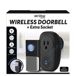 Vibe™ Wireless Doorbell and Chime with Socket at Menards®