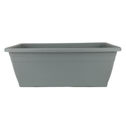 24" Green Plastic Deck Rail Planter at Menards®