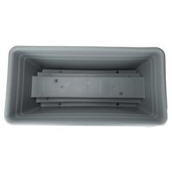 24" Green Plastic Deck Rail Planter at Menards®