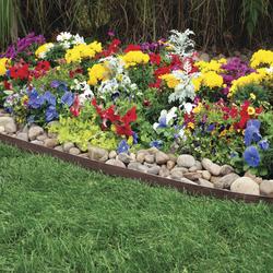 EasyFlex® 25' No-Dig Tall Landscape Edging - Brown at Menards®
