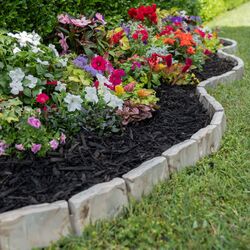 EasyFlex® Decorative Faux Stone No-Dig Landscape Edging Kit at Menards®
