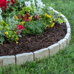 EasyFlex® Decorative Faux Stone No-Dig Landscape Edging Kit at Menards®