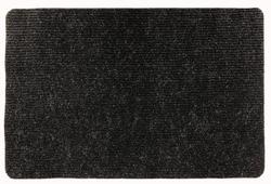 Black 18" x 28" Ribbed Door Mat at Menards®