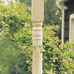 Dixie-Pacific™ Dixie 6 x 9' White Colonial Synthetic Column Porch Post ...