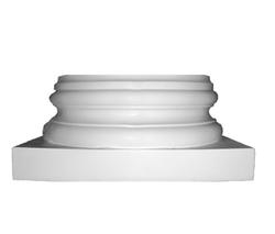 Dixie-Pacific™ DuraCast™ 18" Attic Base for Round Unfinished Fiberglass ...