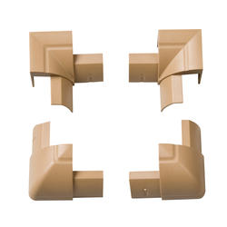 D-Line Stainable Quarter-Round Raceway Smooth-Fit Accessory Pack at ...