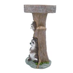 Enchanted Garden® 23" Raccoon Bird Bath at Menards®