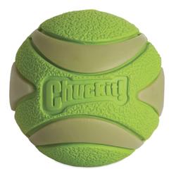 Chuckit!® Max Glow® Ultra Squeaker Ball Dog Toy at Menards®