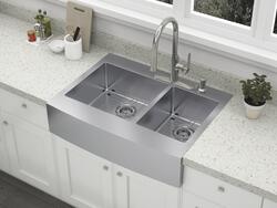 Tuscany® Retrofit Farmhouse/Apron Front 33" Stainless Steel Offset ...