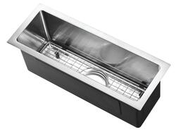 Tuscany® Undermount 23" Stainless Steel Single Bowl Bar/Prep Sink at ...