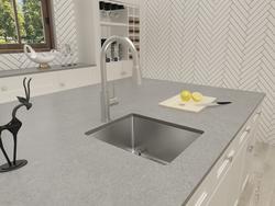 Tuscany® Forden® All-in-One Dual Mount 17" Stainless Steel 1-Hole ...