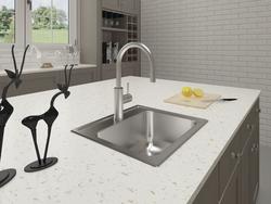 Tuscany® Londrina All-in-One Drop-in 19" Stainless Steel 1-Hole Single ...