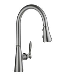 Tuscany® Marianna™ One-Handle Pull-Down Stainless Kitchen Faucet at ...