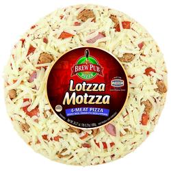 Brew Pub® Lotzza Motzza® 4 Meat Pizza - 24.27 oz at Menards®