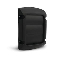 Dundas Jafine ProVent 4" Black Louvered Wall Vent Hood Cap at Menards®