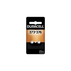 Duracell® Size 377/376 1.5V Silver Oxide Coin Cell Batteries - 2 Pack ...