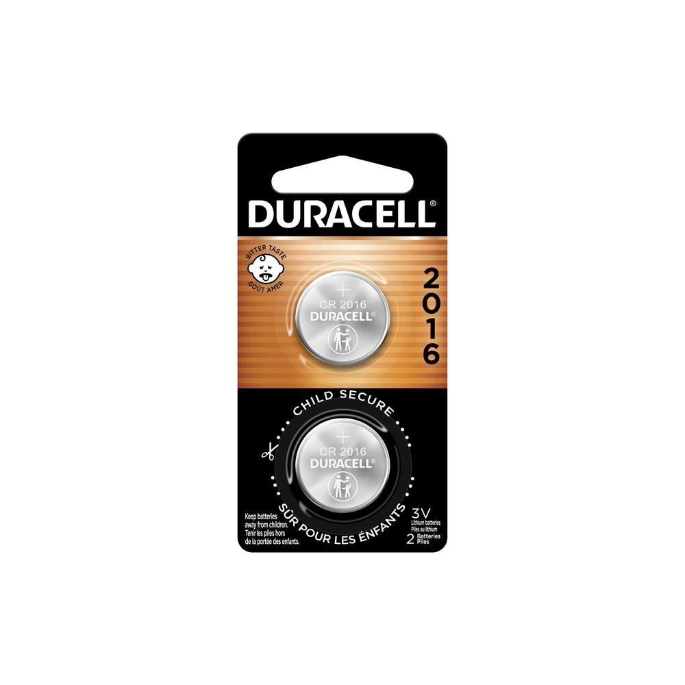 Duracell CR2016 3V Lithium Coin Cell Batteries 2 Pack at Menards