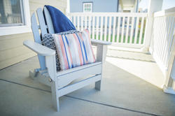 Tangentwood® Grand Haven Light Gray Folding Adirondack Chair at Menards®