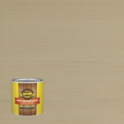 Cabot® Semi-Transparent Cape Cod Gray Deck & Siding Stain Sample - 1/2 ...