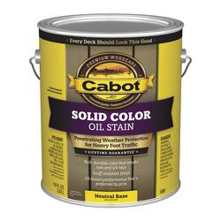 Cabot® Solid Color Oil Slate Gray Deck Stain - 1 gal. at Menards®