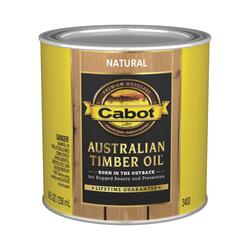 Cabot® Australian Timber Oil® Natural Exterior Wood Stain Sample - 1/2 ...