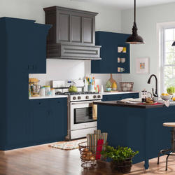 Dutch Boy Dura Clean Cabinet Door Trim Interior Exterior High Gloss Classical Navy Paint 1 qt
