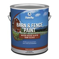 Dutch Boy® Barn & Fence Semi-Gloss Red Water-Based Exterior Alkyd Paint ...