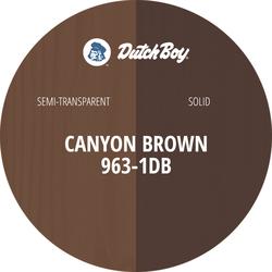 Dutch Boy® Canyon Brown Solid Exterior Stain + Sealer - 5 gal. at Menards®