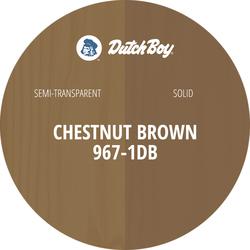 Dutch Boy® Chestnut Brown Solid Exterior Stain + Sealer - 1 gal. at ...
