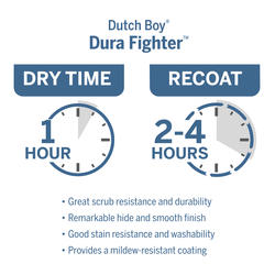 Dutch Boy® Dura Fighter™ Interior Semi-Gloss Galvanized Shadow 100 ...