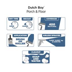Dutch Boy® Porch & Floor Gloss Authentic Paint & Primer - 5 gal. at ...