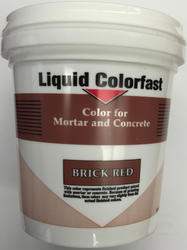 Liquid Colorfast Brick Red Concrete Colorant - 1 pt at Menards®