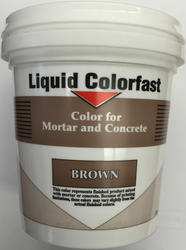 Liquid Colorfast Brown Concrete Colorant - 1 pt at Menards®