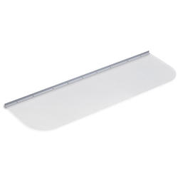 Ultra Protect 70" W x 21" Projection Pebble Polycarbonate Straight ...