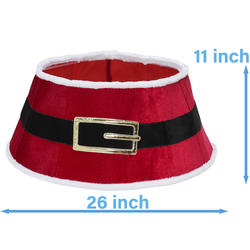Enchanted Forest® Santa Belt Christmas Tree Stand Band at Menards®