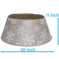 Enchanted Forest® Snowflake Christmas Tree Stand Band at Menards®