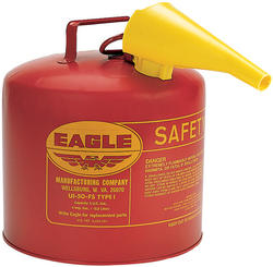 Eagle 5-Gallon Type-I Safety Gas Can with Funnel at Menards®