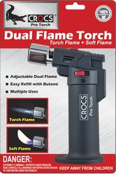 Crocs Dual Flame Torch Flame Plus Soft Flame Lighter at Menards®