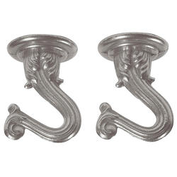 Patriot Lighting Brushed Pewter Swag Hooks (2-Pack) at Menards®