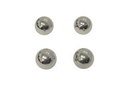 Patriot Lighting® 3/8" Diameter Chrome Balls Cap Nuts (4-Pack) at Menards®