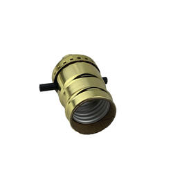 Patriot Lighting® Push Through Switch Lamp Socket at Menards®