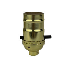 Patriot Lighting® Push Through Switch Lamp Socket at Menards®