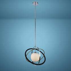Patriot Lighting® Atohi Matte Black 1-Light Pendant at Menards®