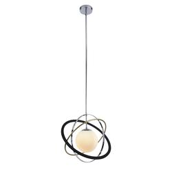 Patriot Lighting® Atohi Matte Black 1-Light Pendant at Menards®