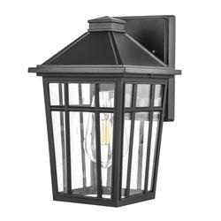 Patriot Lighting® Thom Black Outdoor Wall Light at Menards®